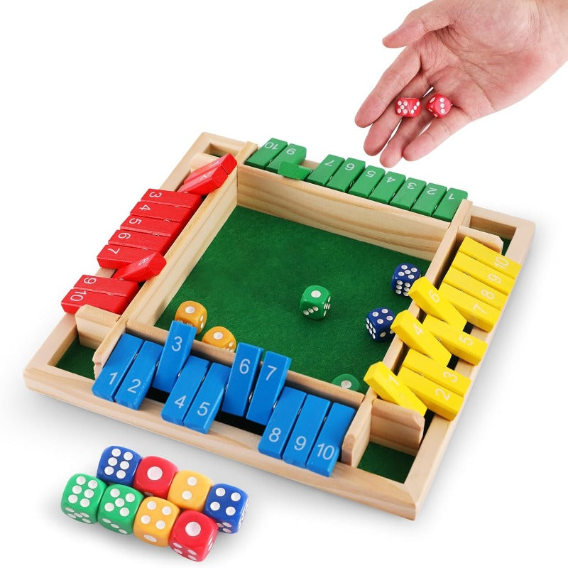 Shut the Box Game Set – wuyuosn